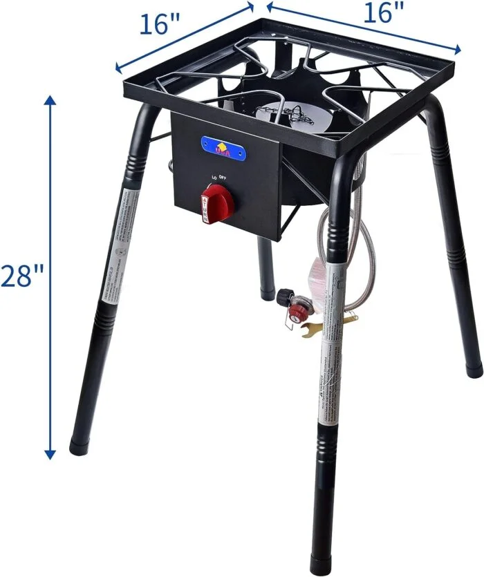 ARC 29,000BTU Square Cast Iron Outdoor Propane Burner | AFH-7840S ...