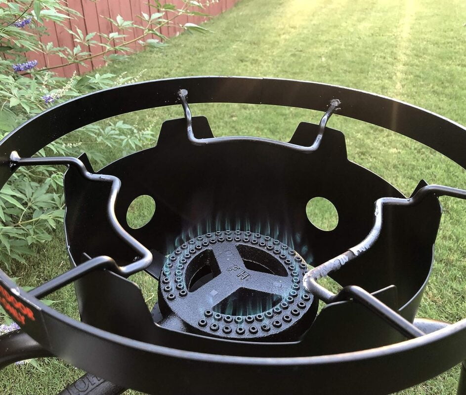 ARC 65,000BTU Round Cast Iron Outdoor Propane Burner | AFH-7382MS ...